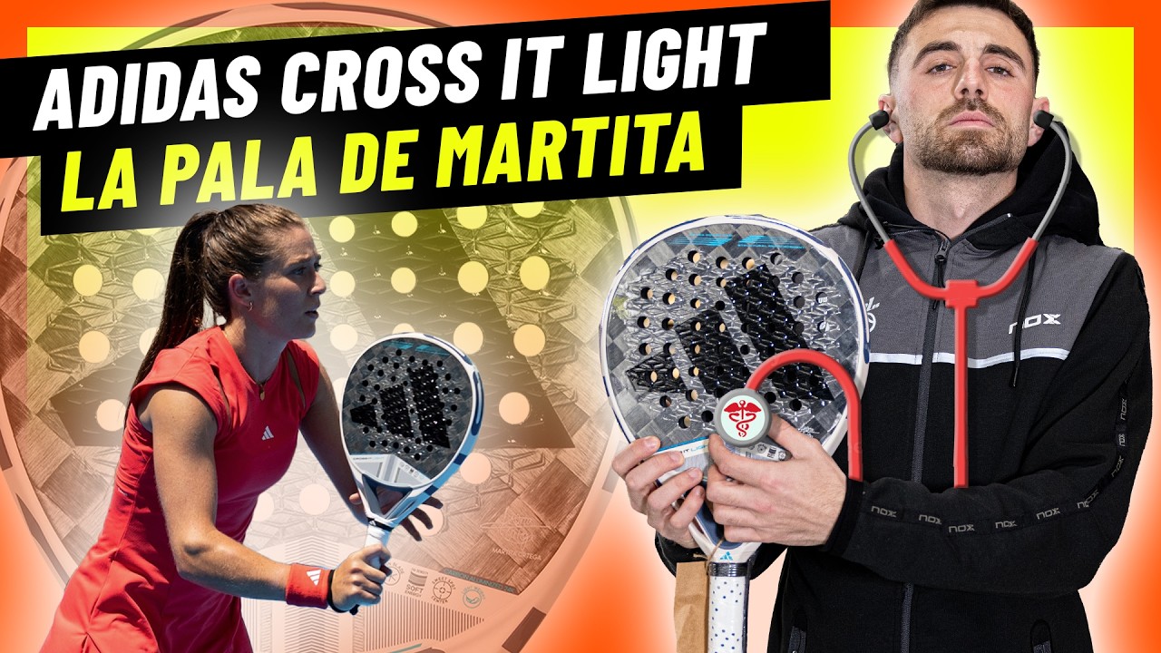 Review ADIDAS CROSS IT LIGHT 2025 🪶 La pala de pádel de Martita Ortega ...