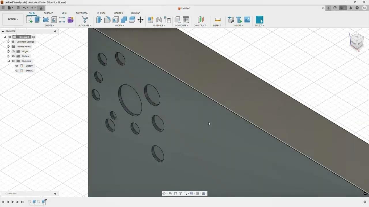 How to create texture in Autodesk Fusion 360 | Tips & Tricks | Sandeep ...