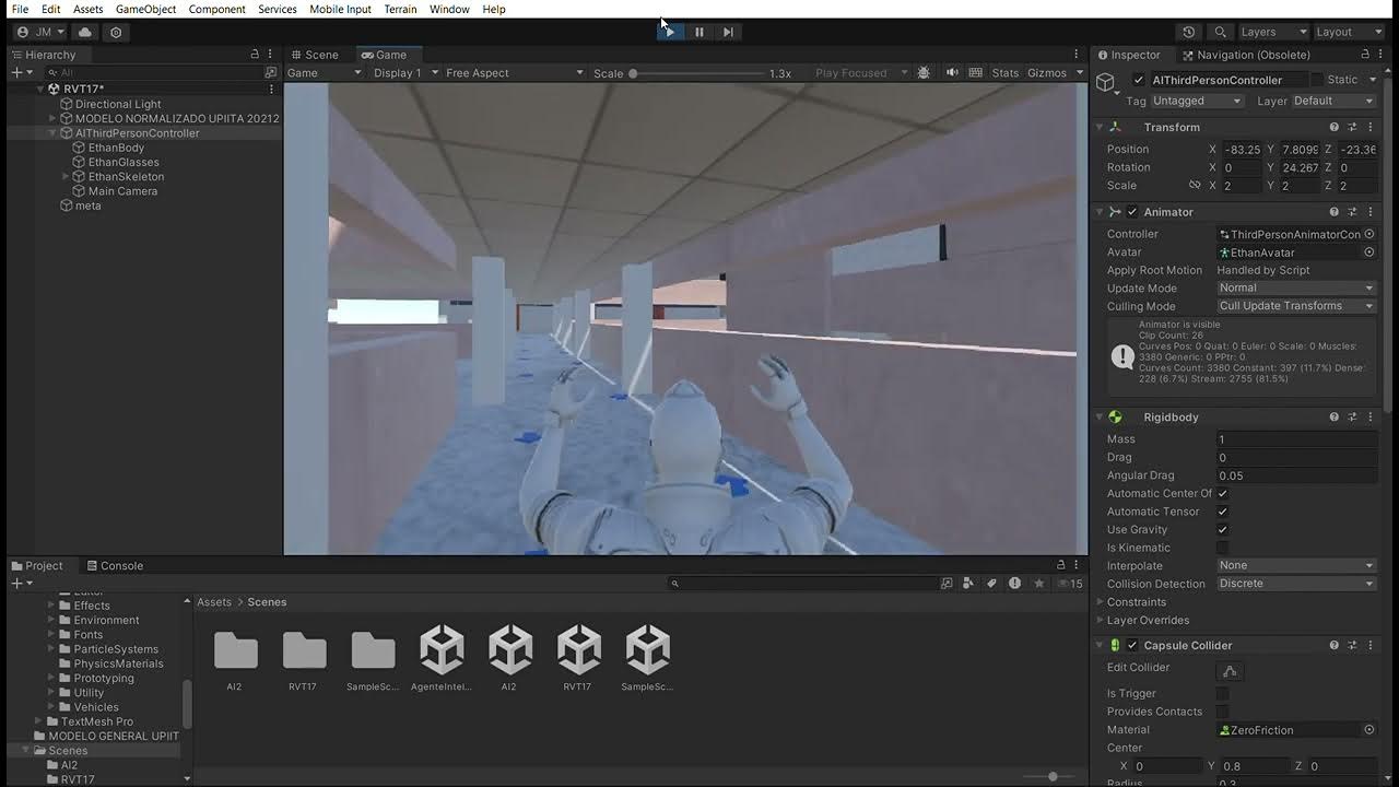 Unity cloth tool - YouTube