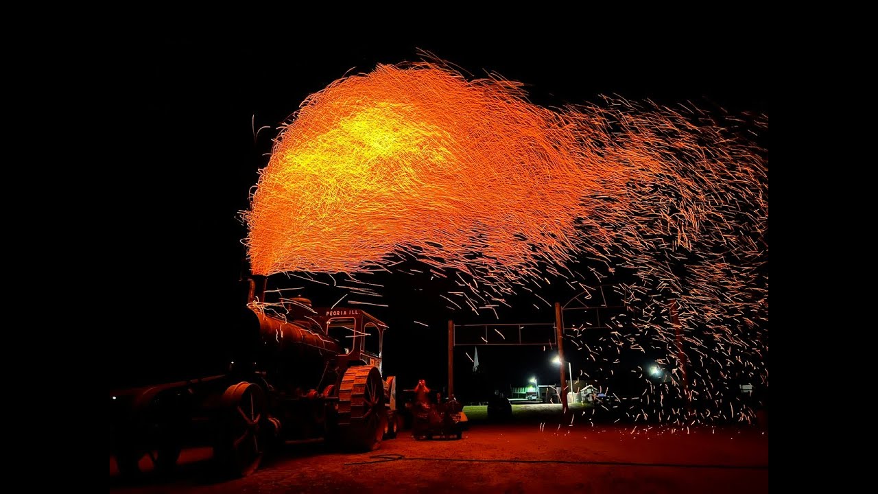 Avery Steam Engine - Spark Show - YouTube