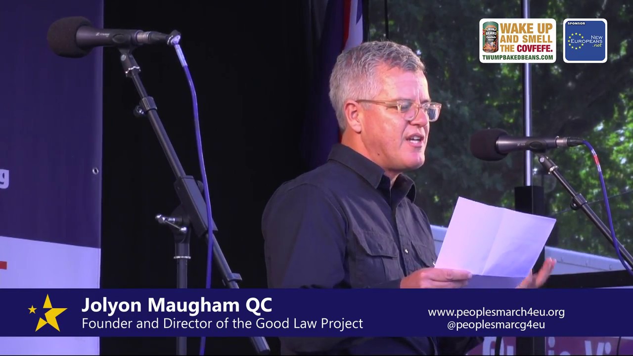 Jolyon Maugham QC - People's March for Europe - 9th Sep 2017 - YouTube