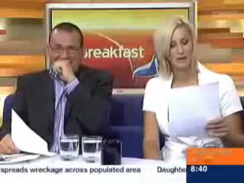 Breakfast  Paul has a moment