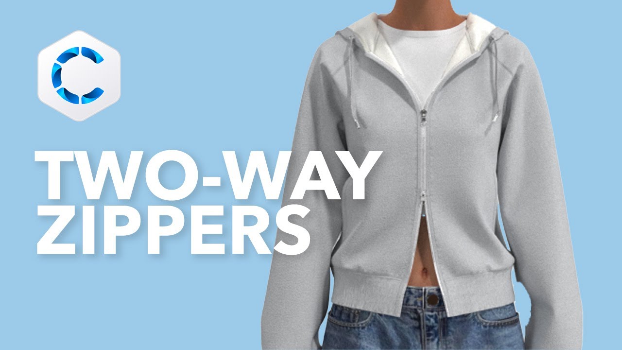 Two-Way Zippers | CLO Feature Deep Dive - YouTube