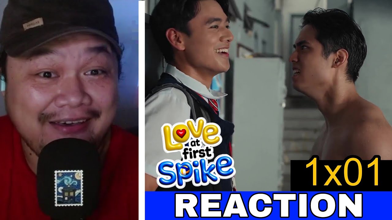LOVE AT FIRST SPIKE 1x1 REACTION | Serve & Receive | Galing ni RIVER at ...