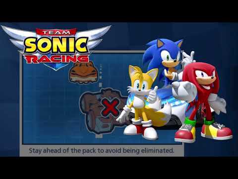 System: Tips Screen - Team Sonic Racing (Slowed Down)