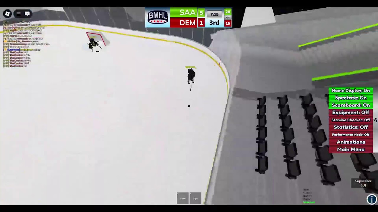 BMHL Hockey - S13 Qualification Tournament R1 - St. Augustine Armada vs ...