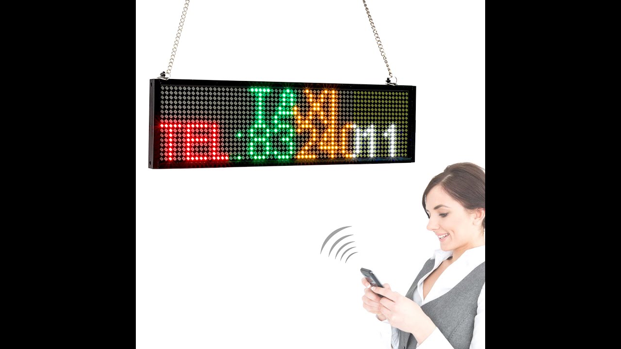 How to Reset the LED Sign Remember Your Password and don't Forget It ...