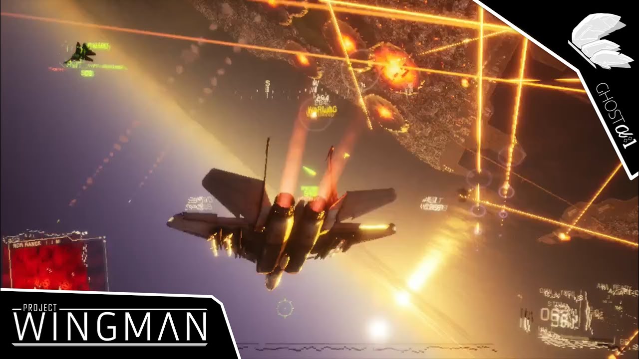Project Wingman | Crimson 1 Fight but I'm being Extra with Descendant ...