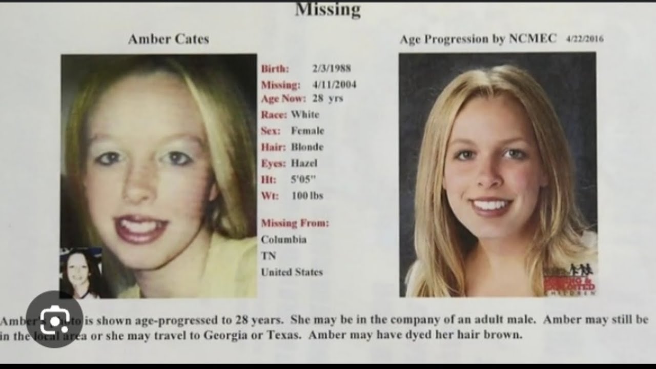 👩🏾‍⚖️UnsolvedCase👩🏾‍⚖️ - Amber Elizabeth Cates (Fugitives), Missing ...