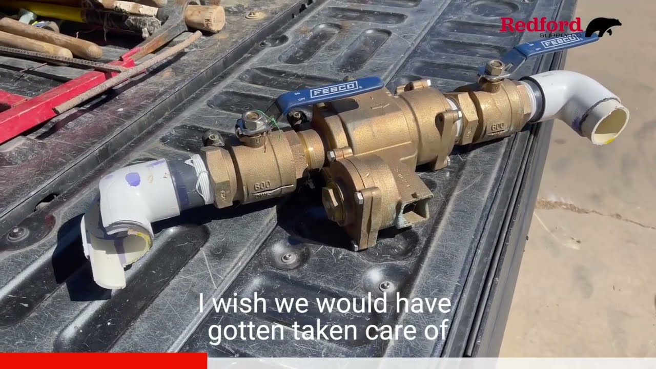 How to protect your backflow and wellhead from freezing - YouTube