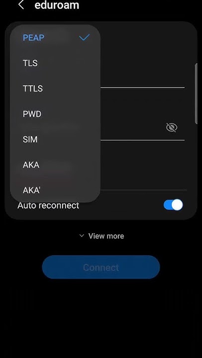 How to access Eduroam using an android device! - YouTube