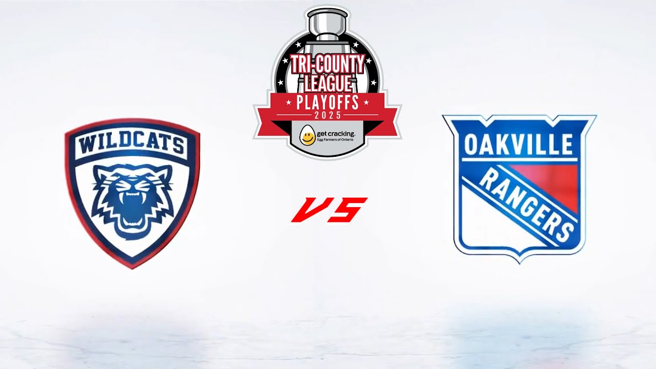 2025 Tri County Playoffs: Woolwich Wildcats @ Oakville Rangers U13A ...