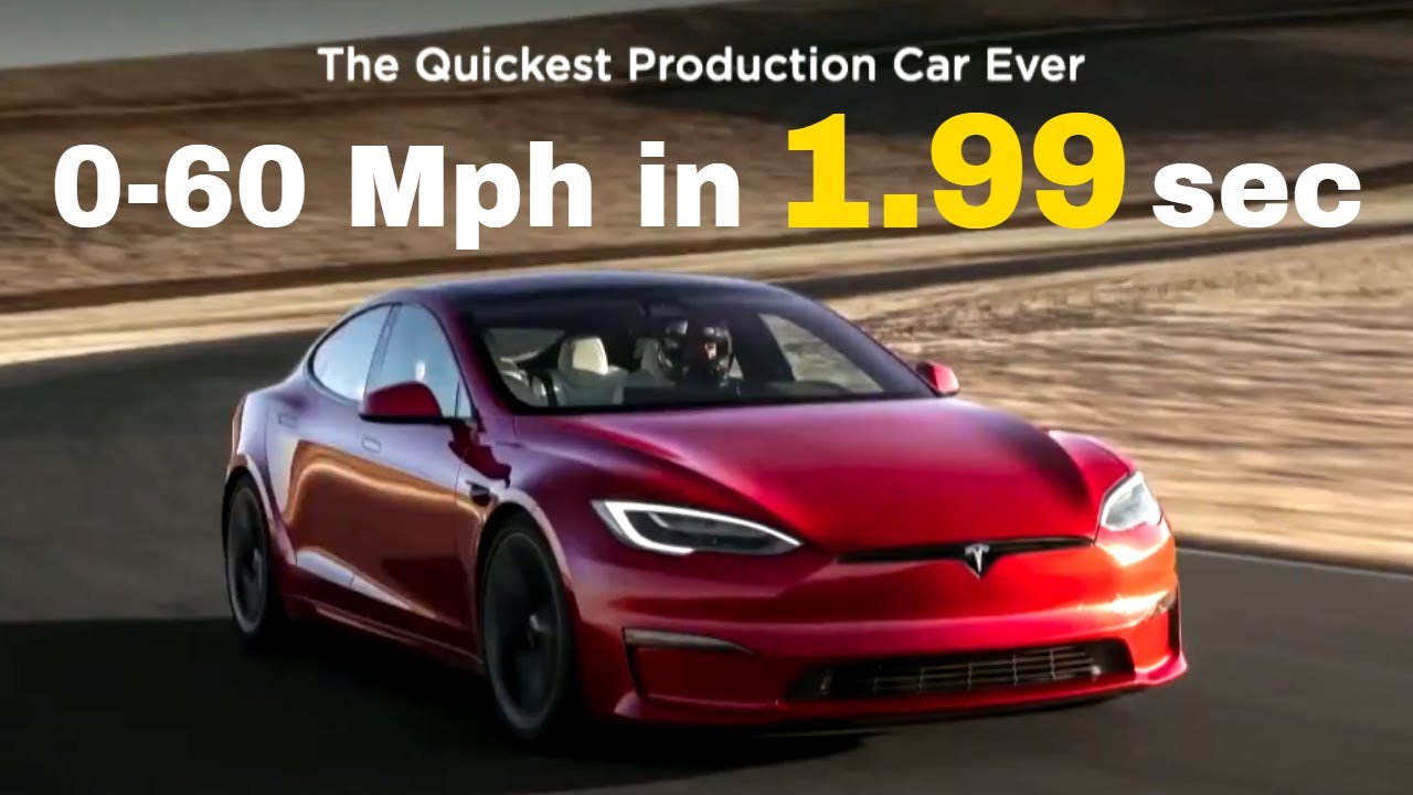 Tesla Model S Plaid Features | Tesla’s fastest car to date 0 - 60 mph ...