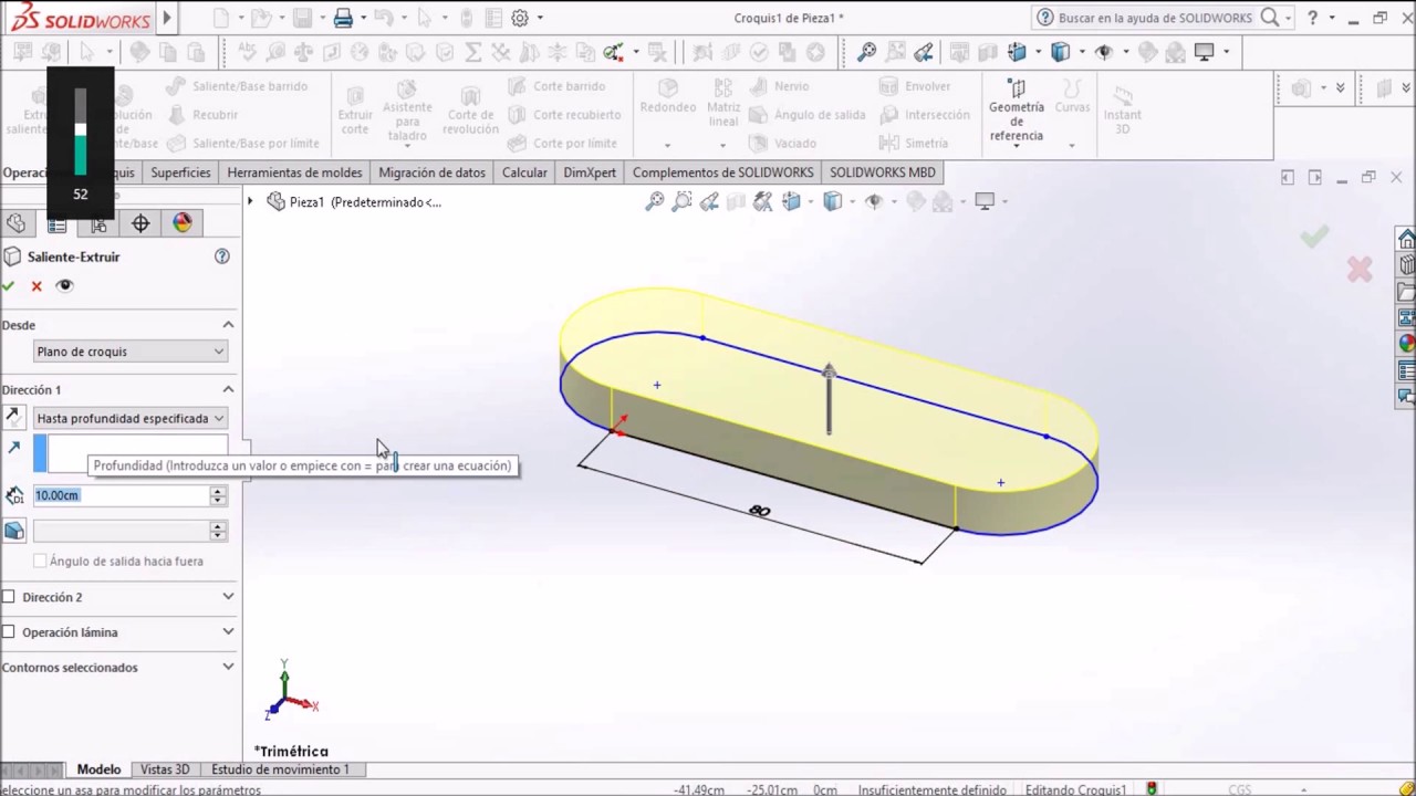 SOLIDWORKS: EJEMPLO DE MODELADO - YouTube