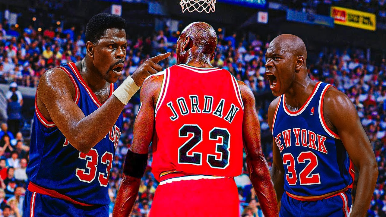 The Day PRIME Michael Jordan DESTROYED Patrick Ewing & Xavier McDaniel ...