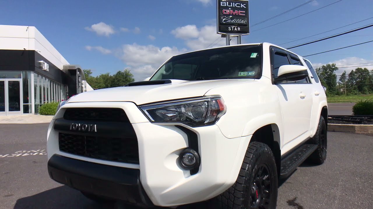 2019 Toyota 4Runner TRD Pro White 4.0L V6 SMPI DOHC 5-Speed Automatic ...