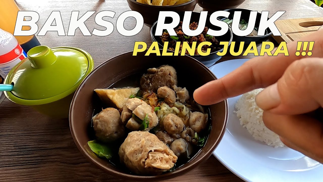 BAKSO RUSUK JAKARTA - KULINER PALING ENAK DI PURWAKARTA - YouTube