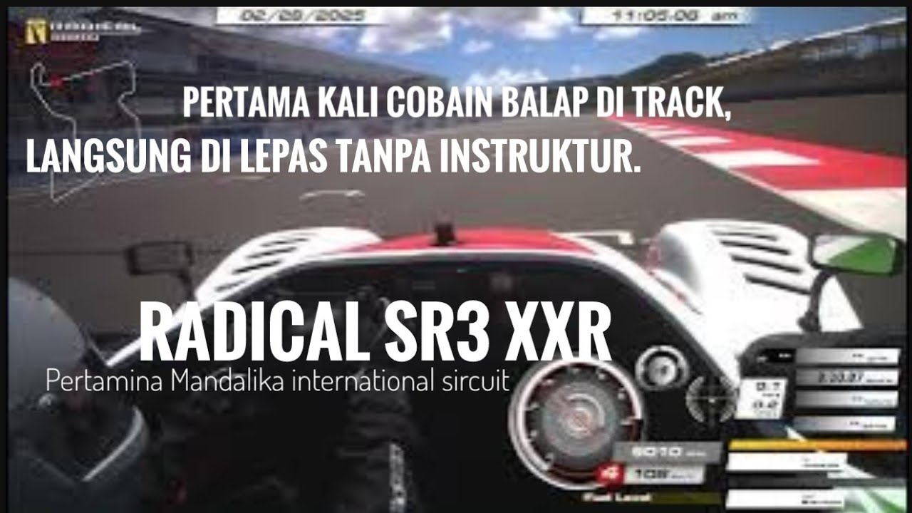 Riding experience Radical SR3 at Pertamina Internasional Mandalika sircuit. - YouTube