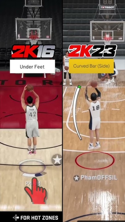 NBA 2K23 How Shot Meter Changed : 2K23 New Shot Meter VS Old - YouTube