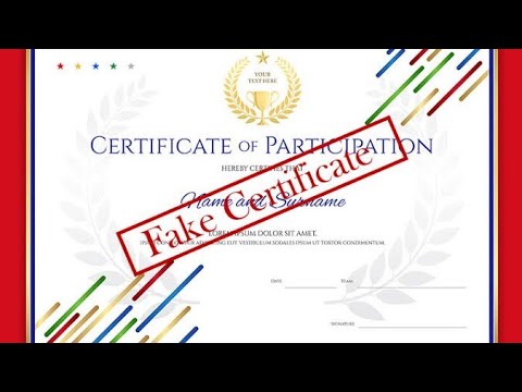 Fake certificate racket busted, six nabbed - YouTube