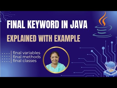 final keyword in Java #viralvideo #java #javaprogram #javaclasses # ...