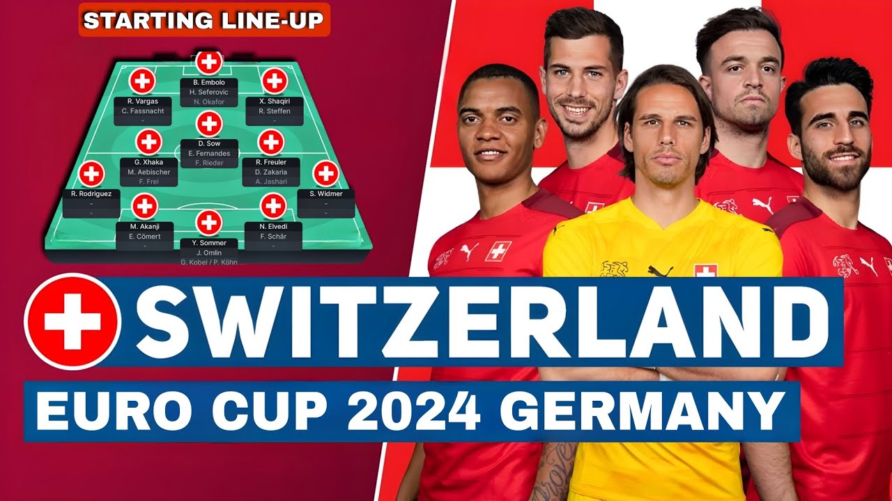 EURO 2024 SWITZERLAND SQUAD & Best Starting Lineup - YouTube