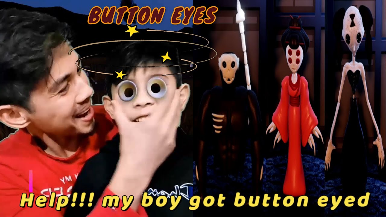Button Eyes PART 2 UPDATE #button eyes #flamingo - YouTube