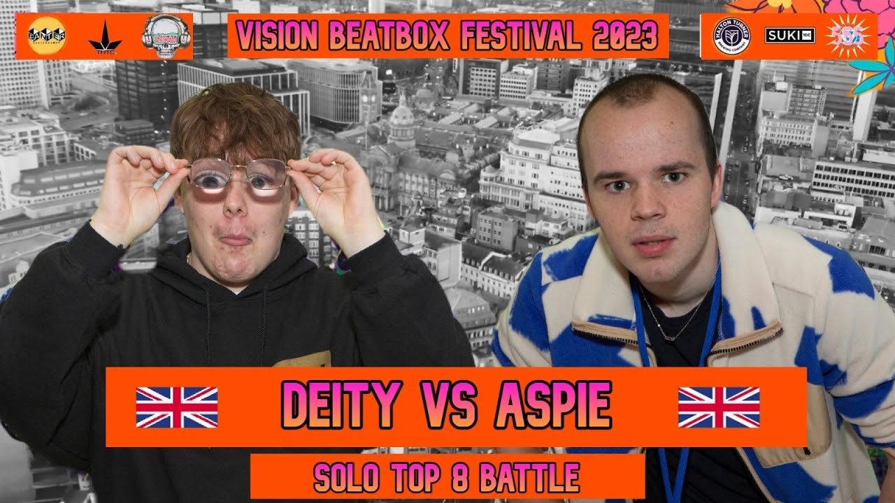 DEITY VS ASPIE | VISION BEATBOX FESTIVAL 2023: Top 8 Solo Battle - YouTube