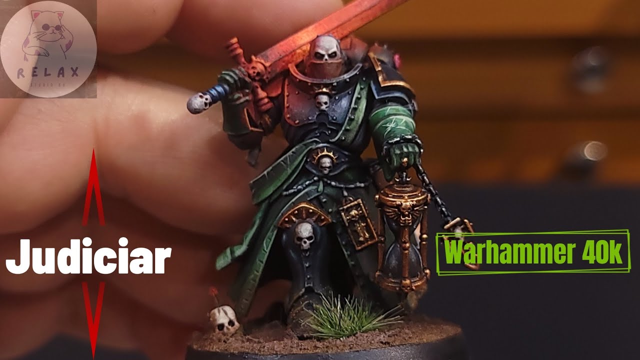 Judiciar Painting Warhammer 40k - YouTube