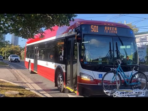 TTC Toronto New Bus New Flyer Xcelsior #7260 501L 10/6/2023 - YouTube
