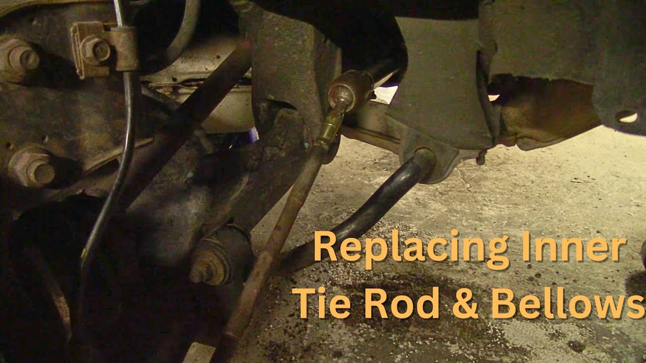How To Change Inner Tie Rod & Bellows (Subaru Outback 98) - YouTube