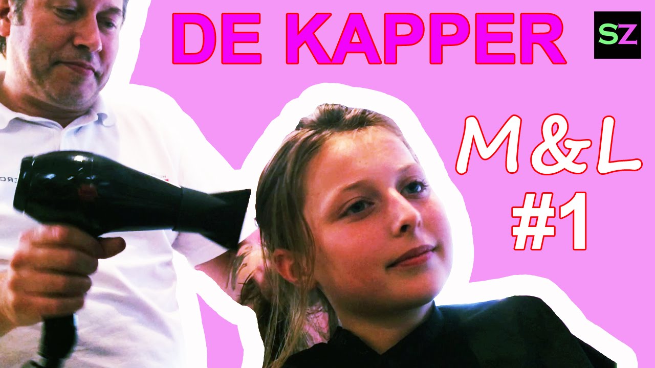 Haren knippen bij kapper Roberto - M&L#1 - YouTube