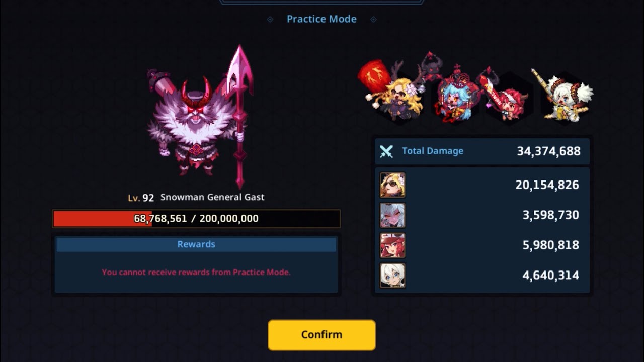 Guardian Tales - Raid - Gast 92 (Water) [Rue-Lilith-Yuze-Rey] - YouTube