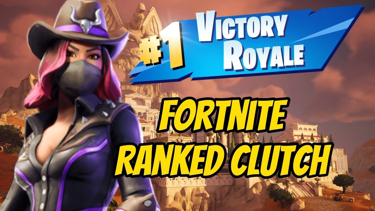 Fortnite Ranked Clutch!(Diamond 3 lobbies) - YouTube