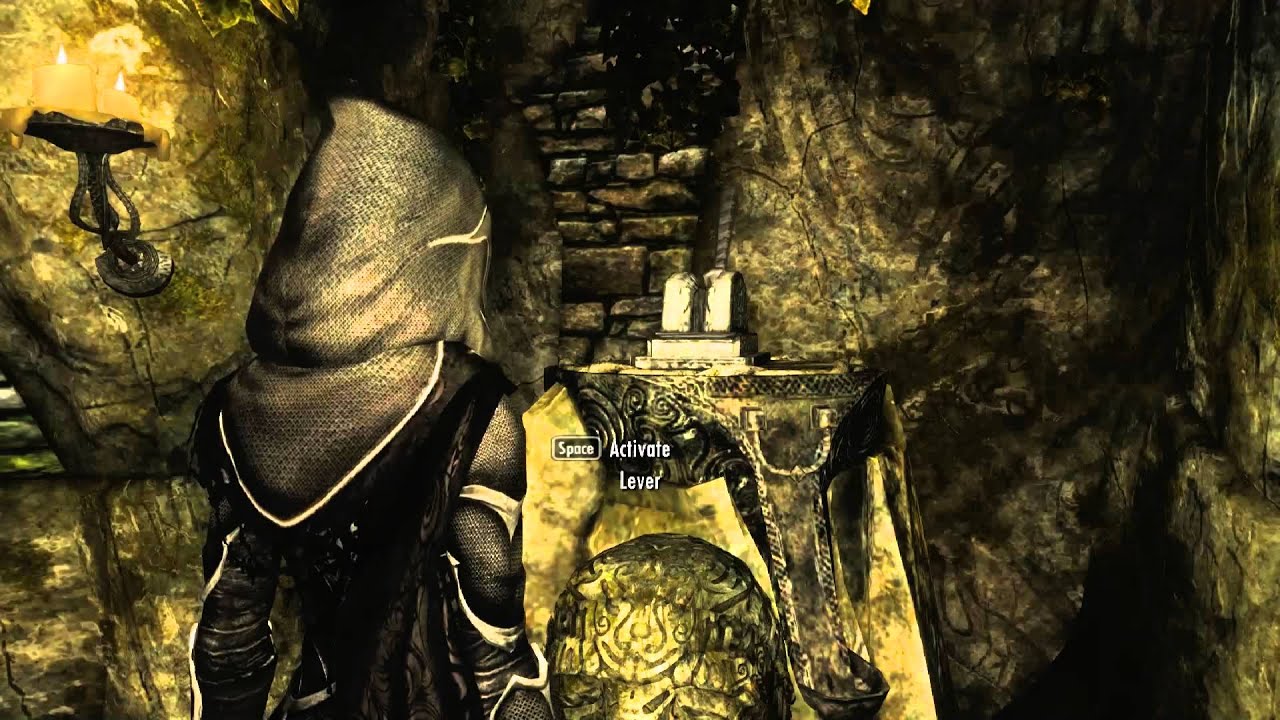 Skyrim - High Gate Ruins - Getting Storm Call & Killing Dragon Priest ...