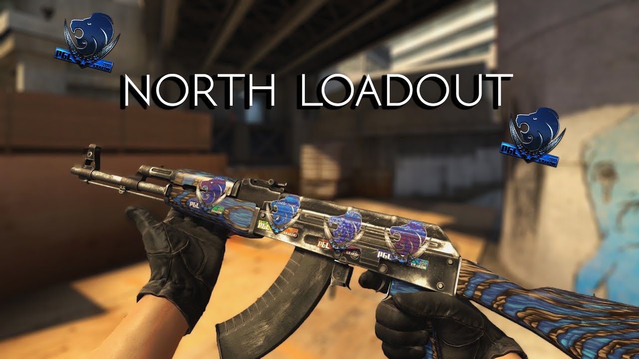 CSGO - North Sticker Combinations (PGL Major Krakow stickers) - YouTube