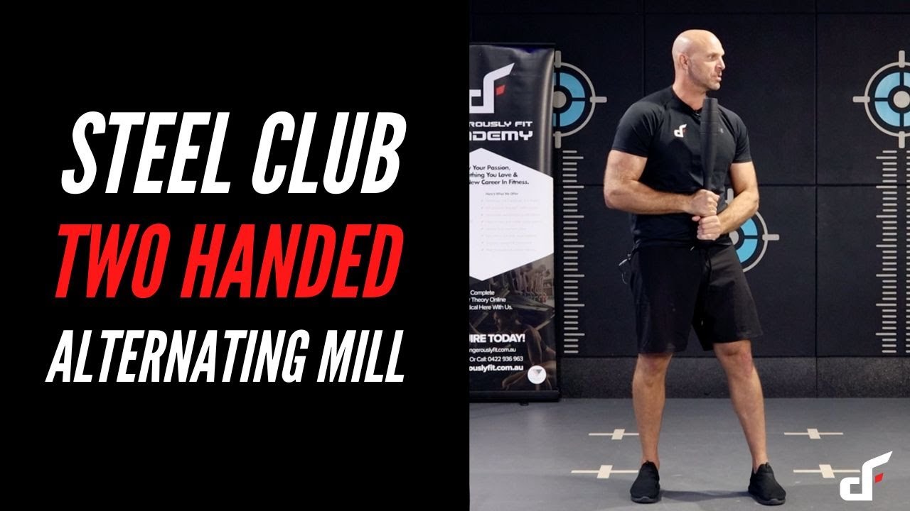 Steel Club Two Handed Alternating Mill - YouTube