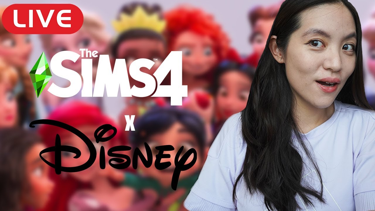 [LIVE] Let's Build Tiny Houses for Disney Princesses in the Sims 4 ...