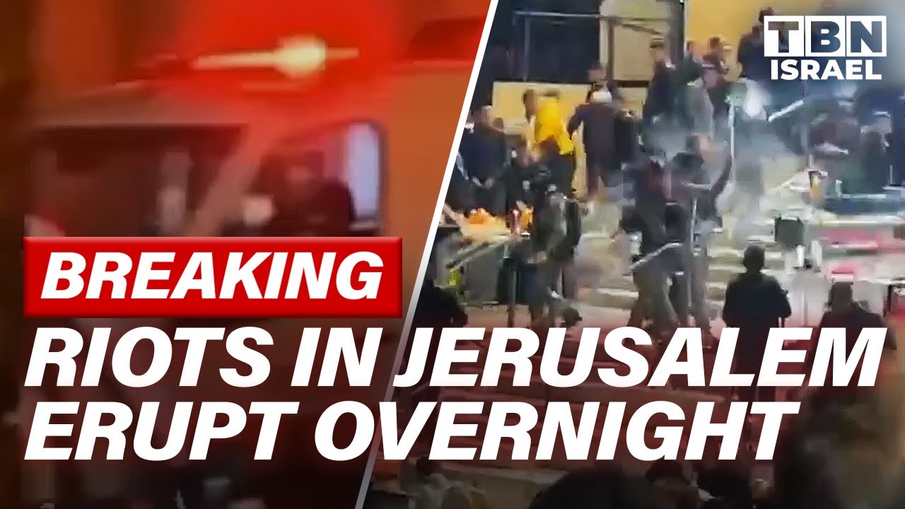 BREAKING: Rioters ATTACK Israeli Police In Jerusalem; IDF Strikes DEEP ...
