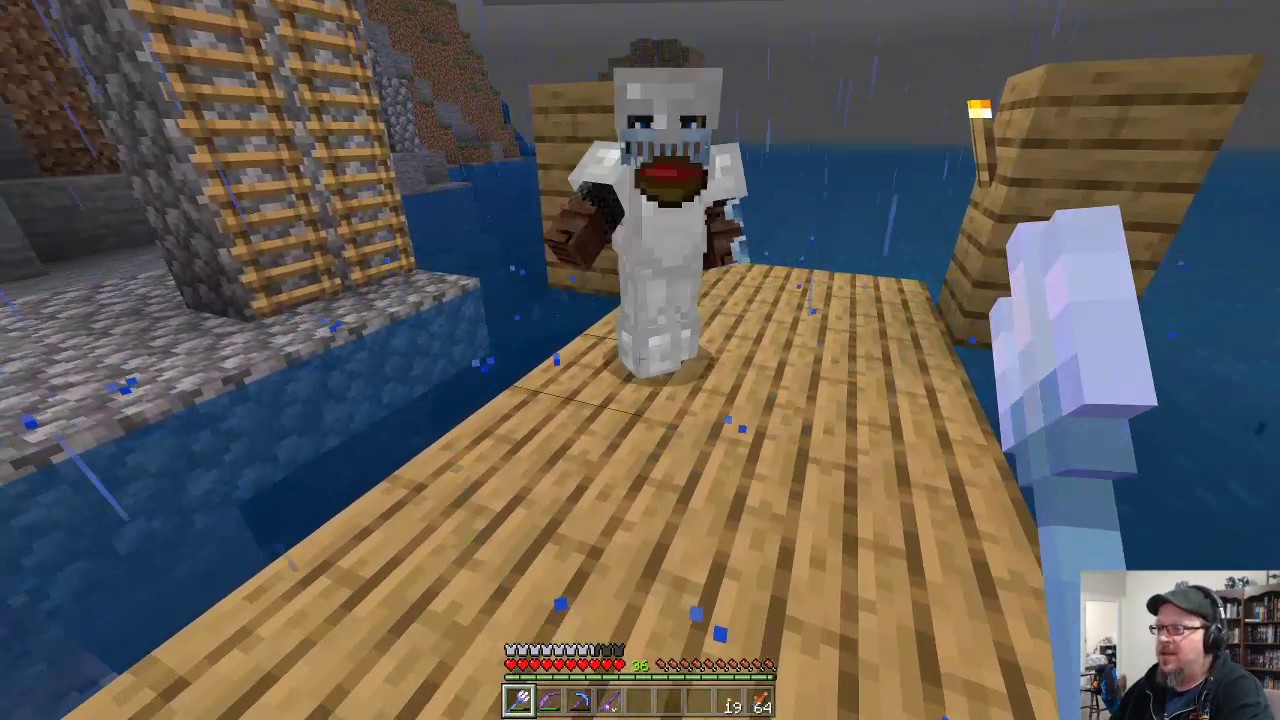 Skippy plays Minecraft with the kids! - YouTube