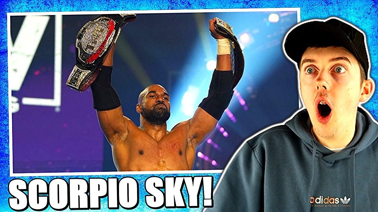 WWE FAN REACTS TO SCORPIO SKY FOR THE FIRST TIME! - YouTube