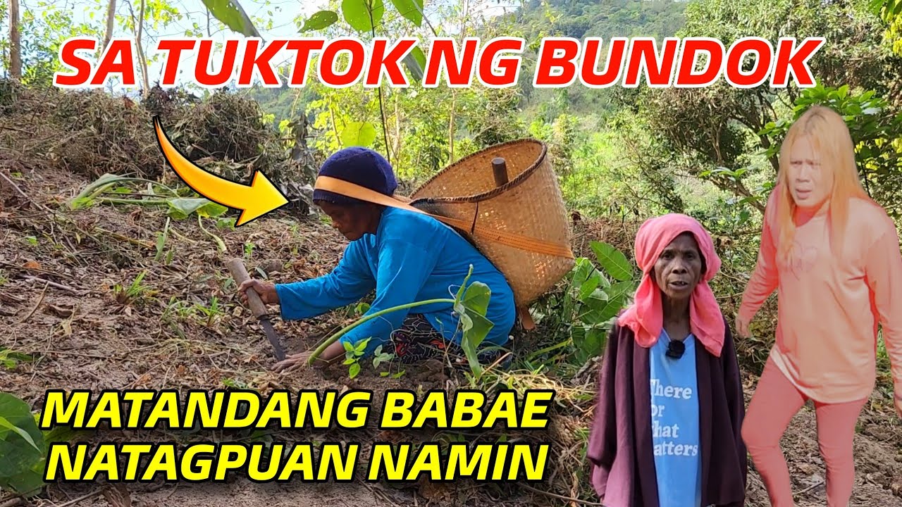 MATANDANG BABAE NAKITA NAMIN SA KABUNDUKAN MAHINA AT PAGUD NA DAW SIYA.... - YouTube