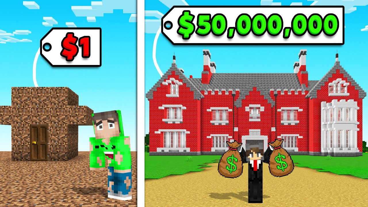 Building a $917,793,642 Mansion in Minecraft (Tycoon) - YouTube