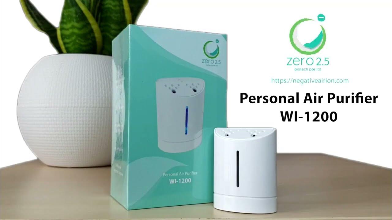 Zero2.5 Air Marble Personal Air Purifier - YouTube