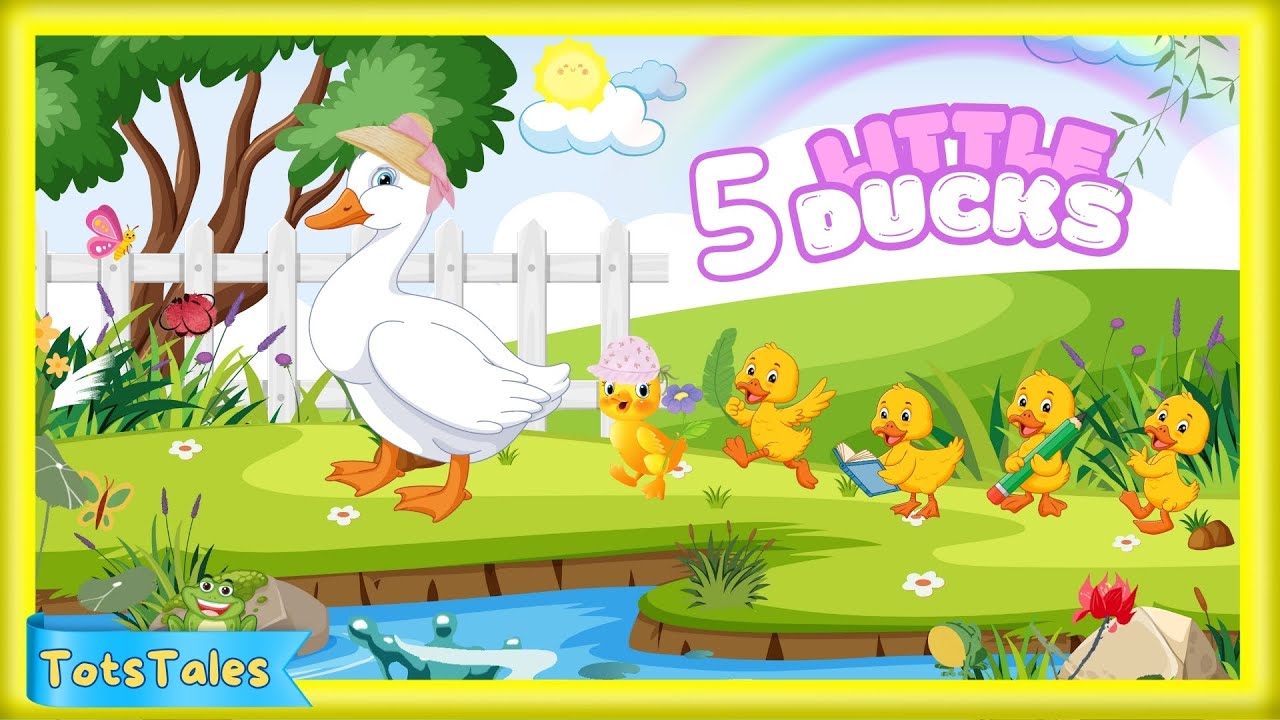 🦆 Five Little Ducks 🦆 - THE BEST Songs for Children - YouTube