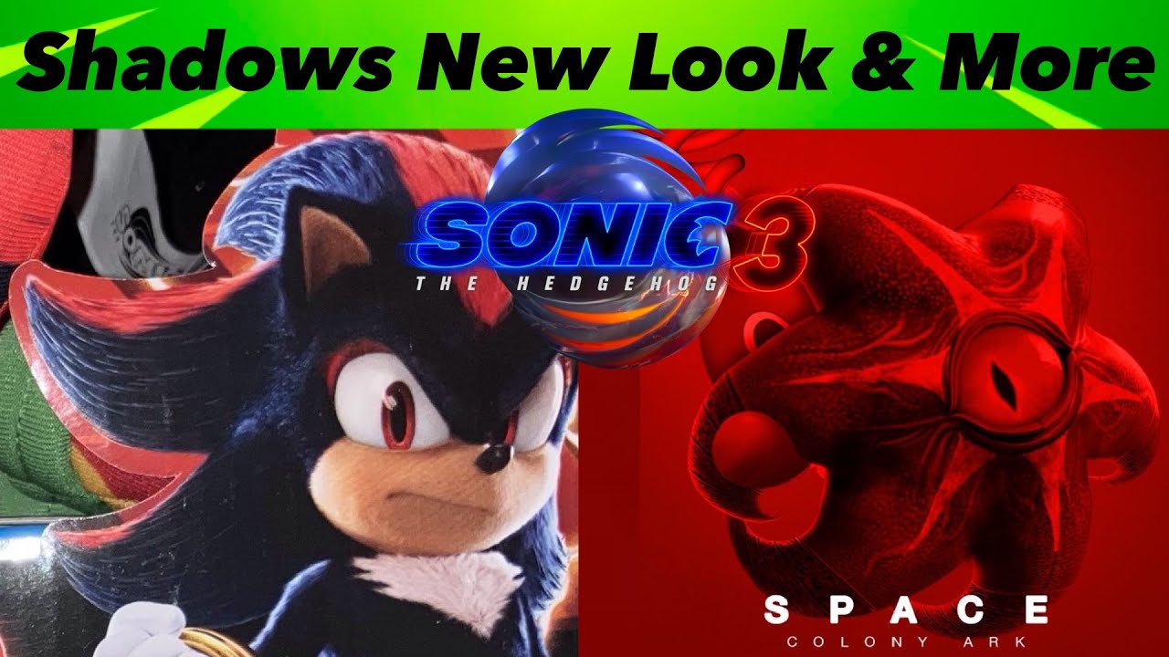 Sonic Movie 3 Shadows NEW LOOK + Dooms Eye Advert For Sonic X Shadow ...