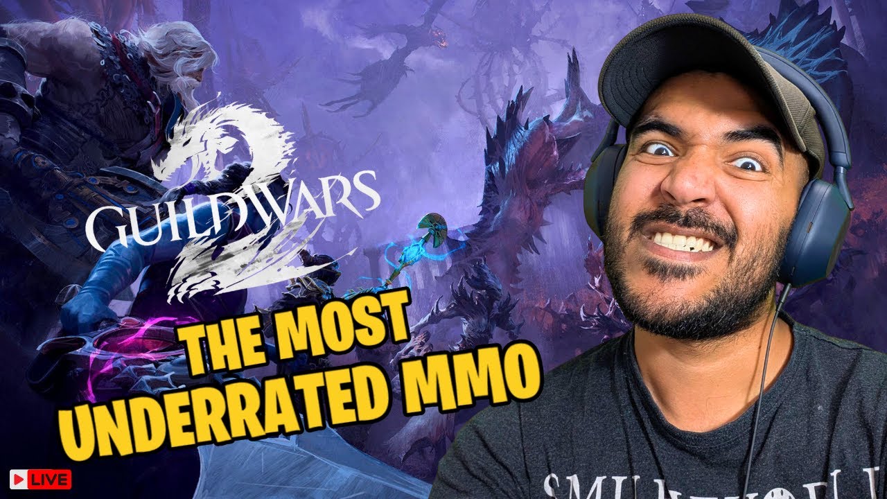 My First REAL MMO Experience | Guild wars 2 | 10000000 SUBS GOAL - YouTube