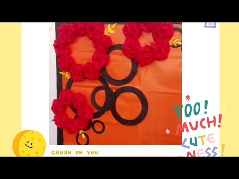 Beautiful soft board decoration/How to make board decoration#diycrafts ...