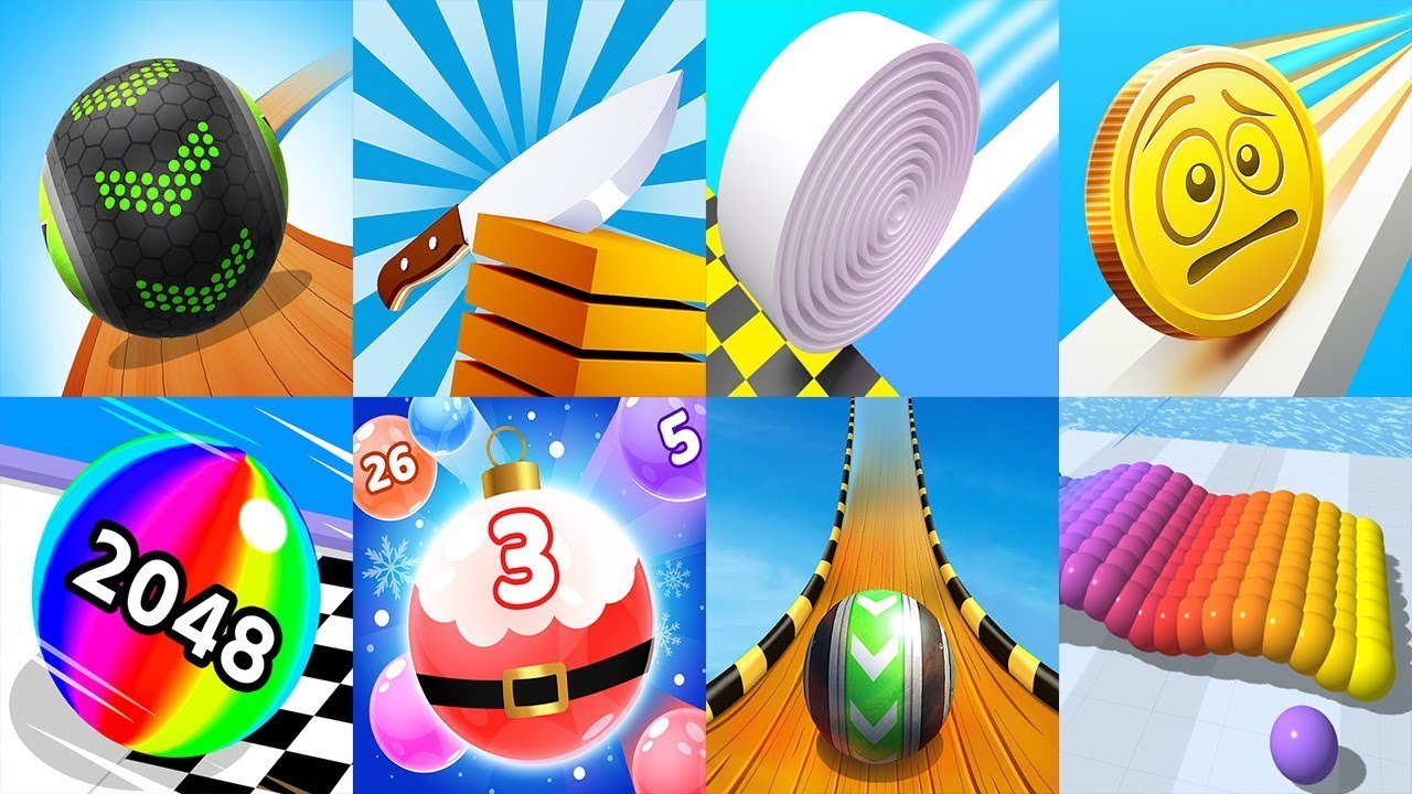 Going Balls, Sky Rolling Balls, AZ Run, Brick Builder, Blob Runner 3D ...