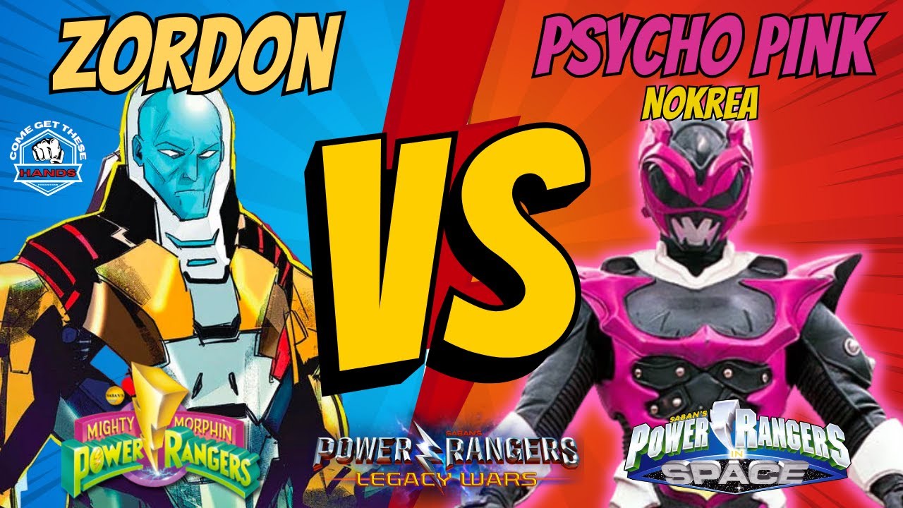 Power Rangers Legacy Wars | Zordon Vs Psycho Pink Ranger Nokrea - YouTube